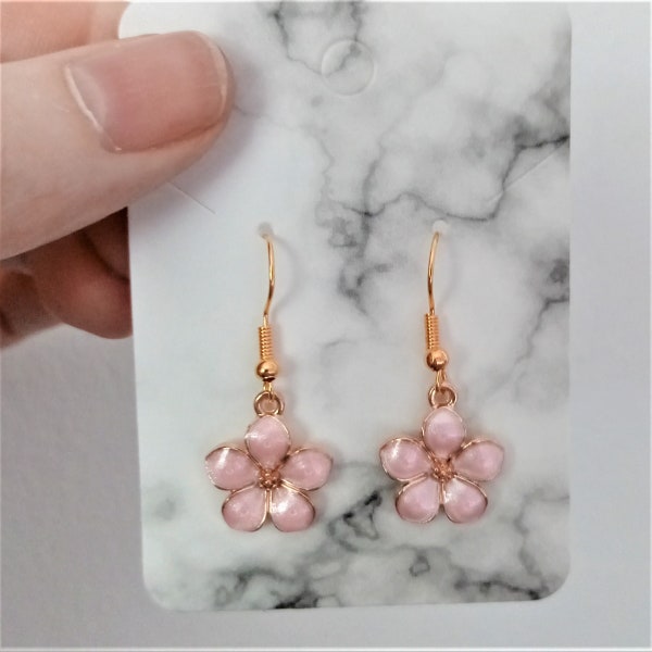 Sakura Earrings - Etsy