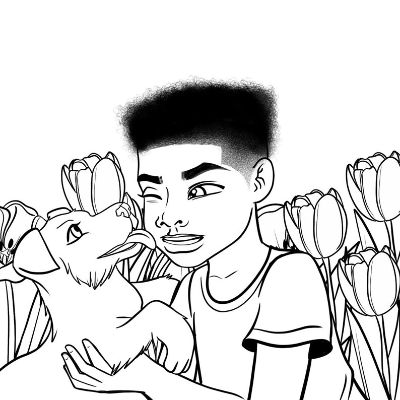 Coloring Pages for Children of Color, Coloring Sheets for Black ...