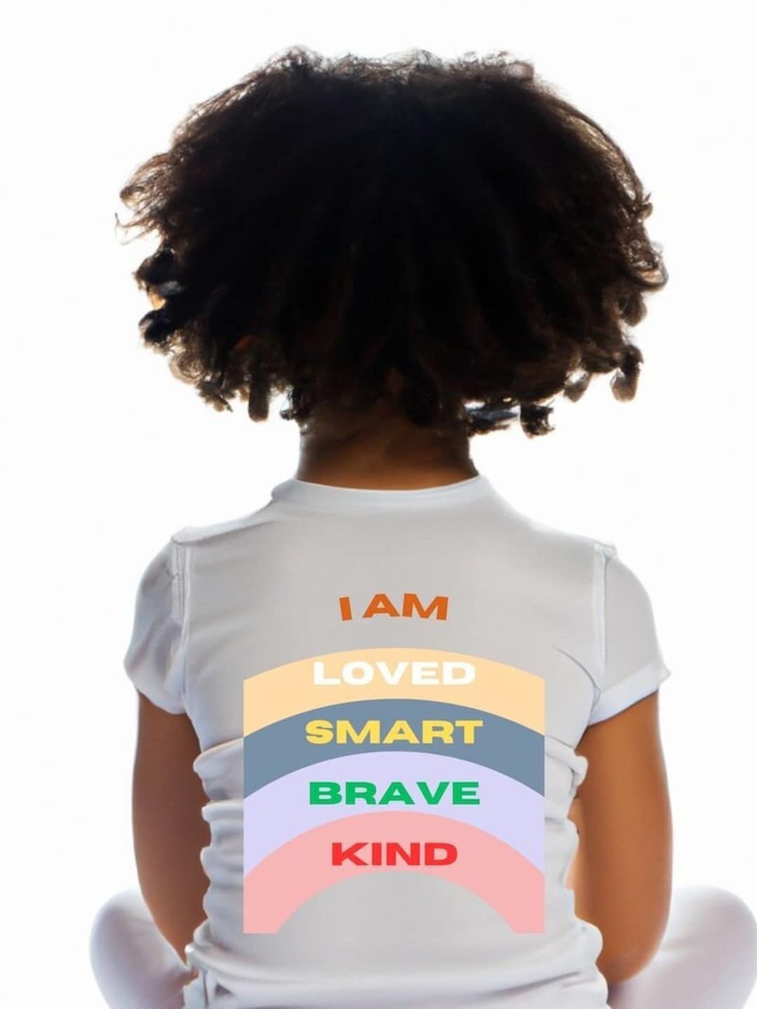 I Am Positive Affirmations Digital Wall Print for Kids - Etsy