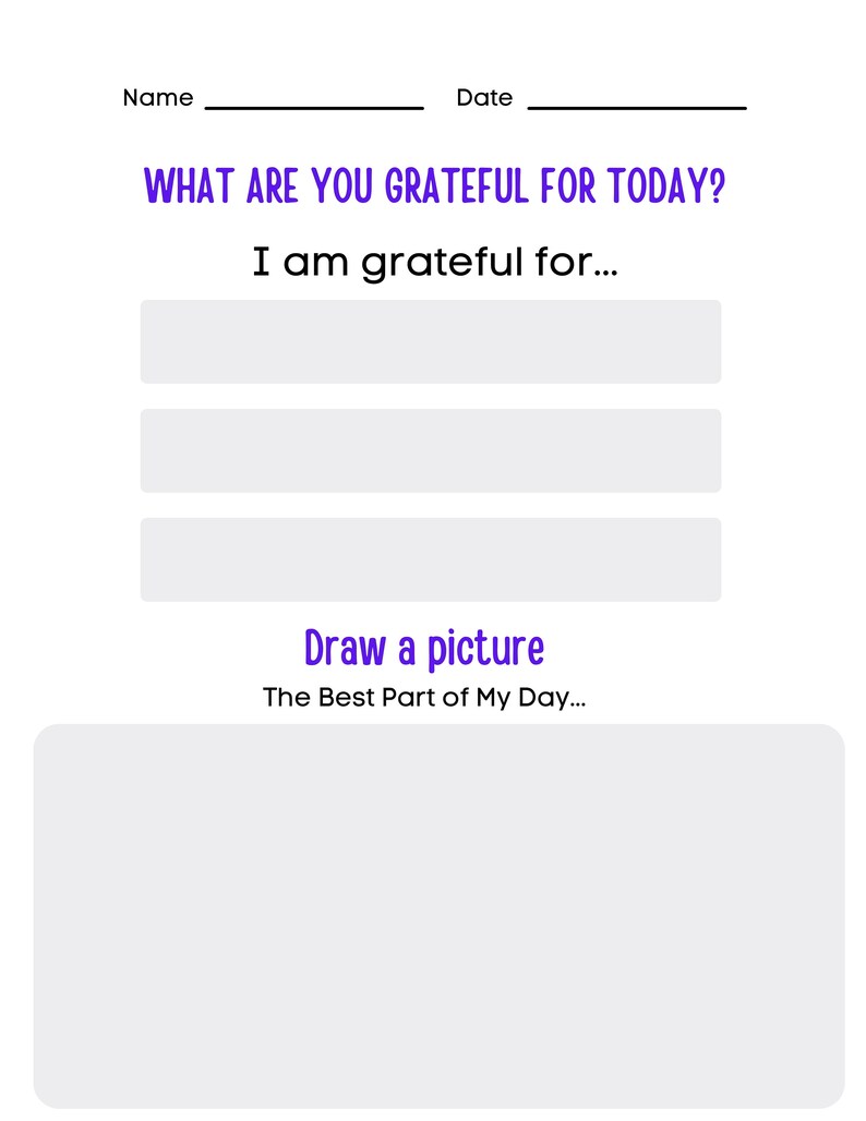 Positive Affirmation Activity Pages for Kids - Etsy