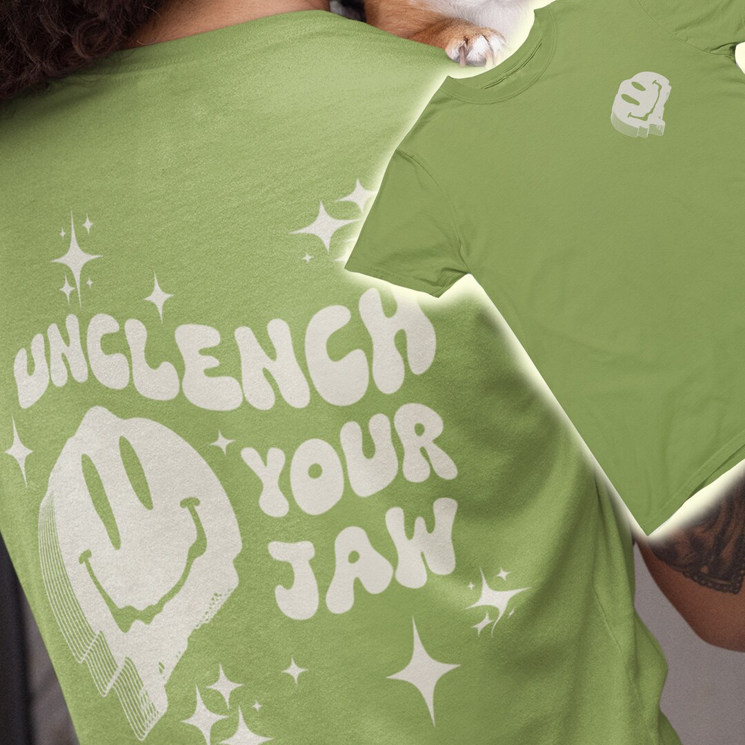 Unclench Your Jaw Hippie EDM Psychadelic Tee Trippy Festival Shirt T ...