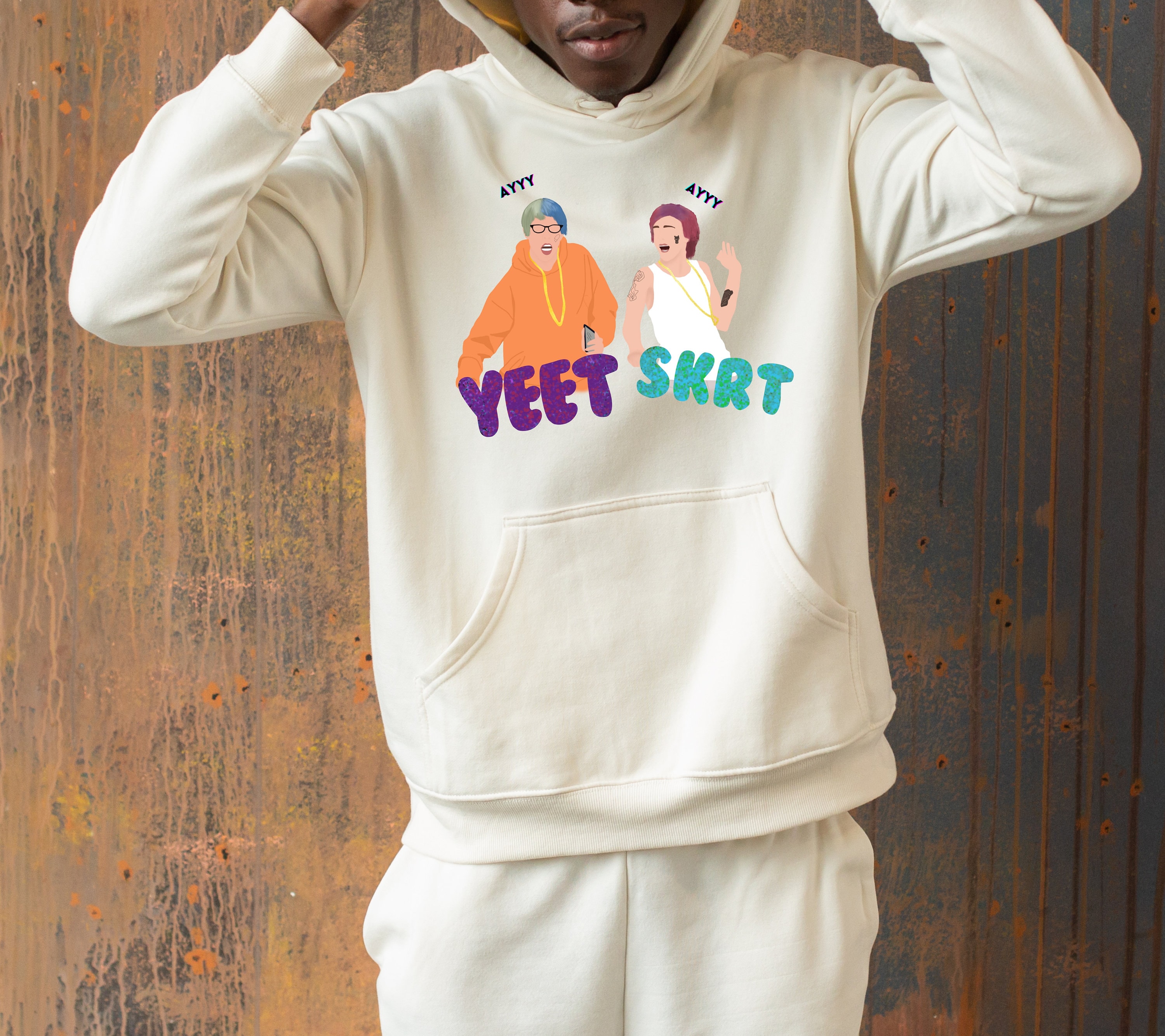 Yeet Skrt PNG and SVG Bundle Digital Download - SNL Timothee Chalamet ...