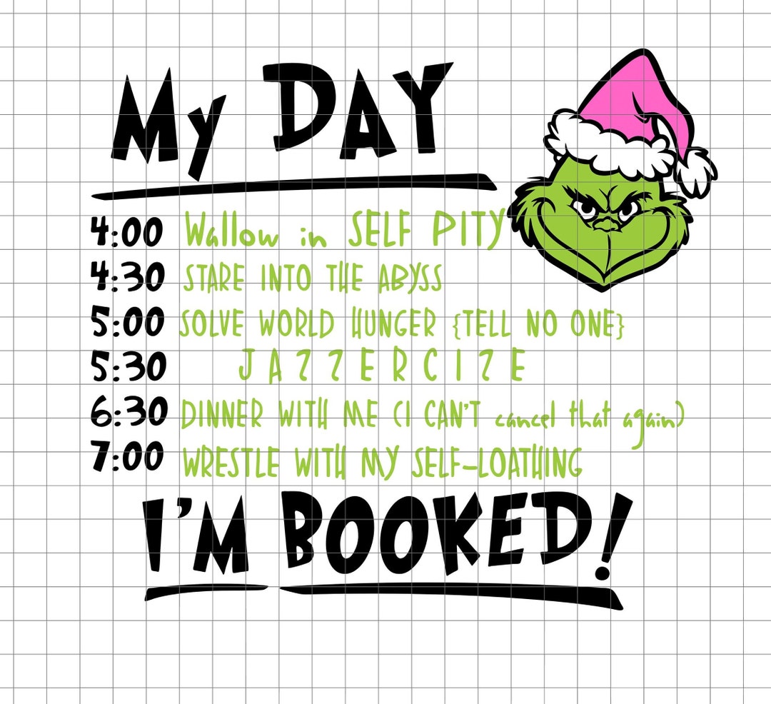 The Grinch to Do List Digital Download - SVG PNG Bundle - Whole Shop ...