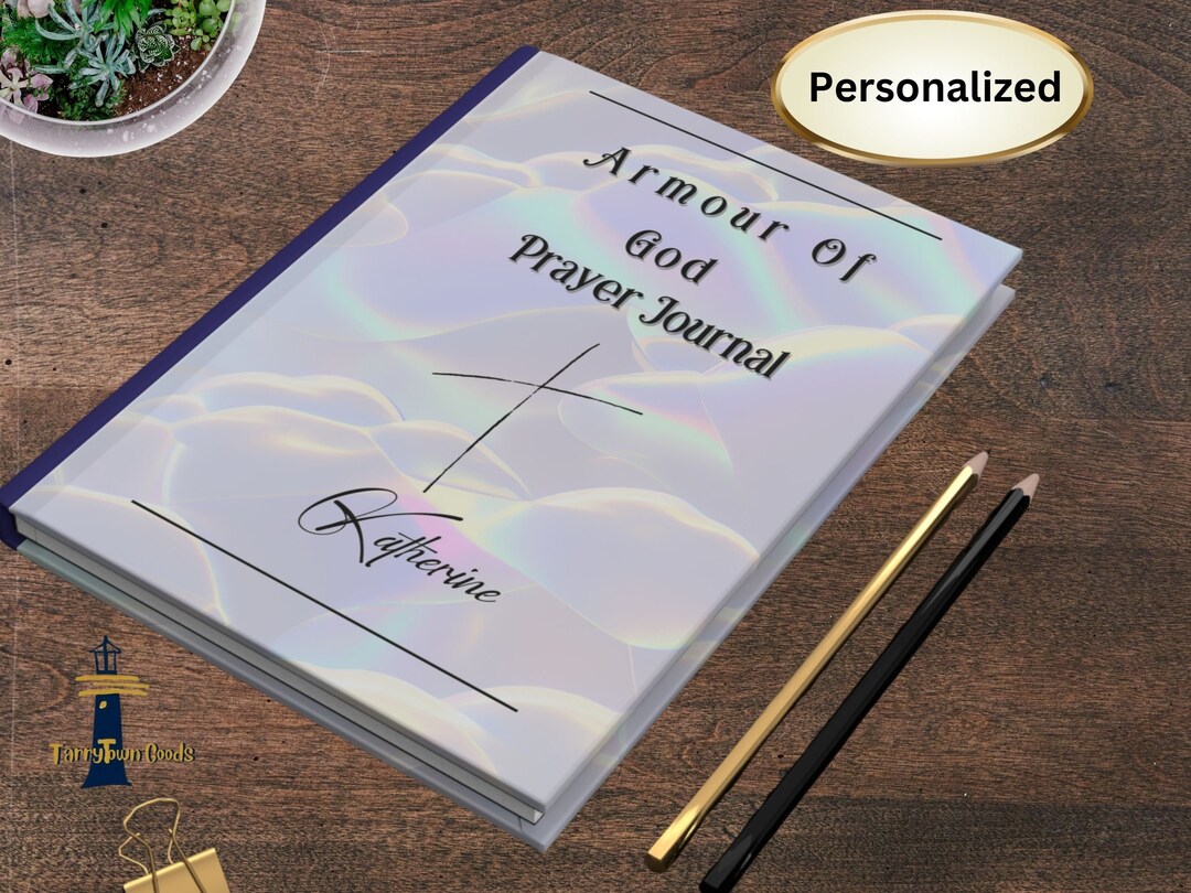 Personalized Christian Notebook Journal, Hardcover Book, Religious ...