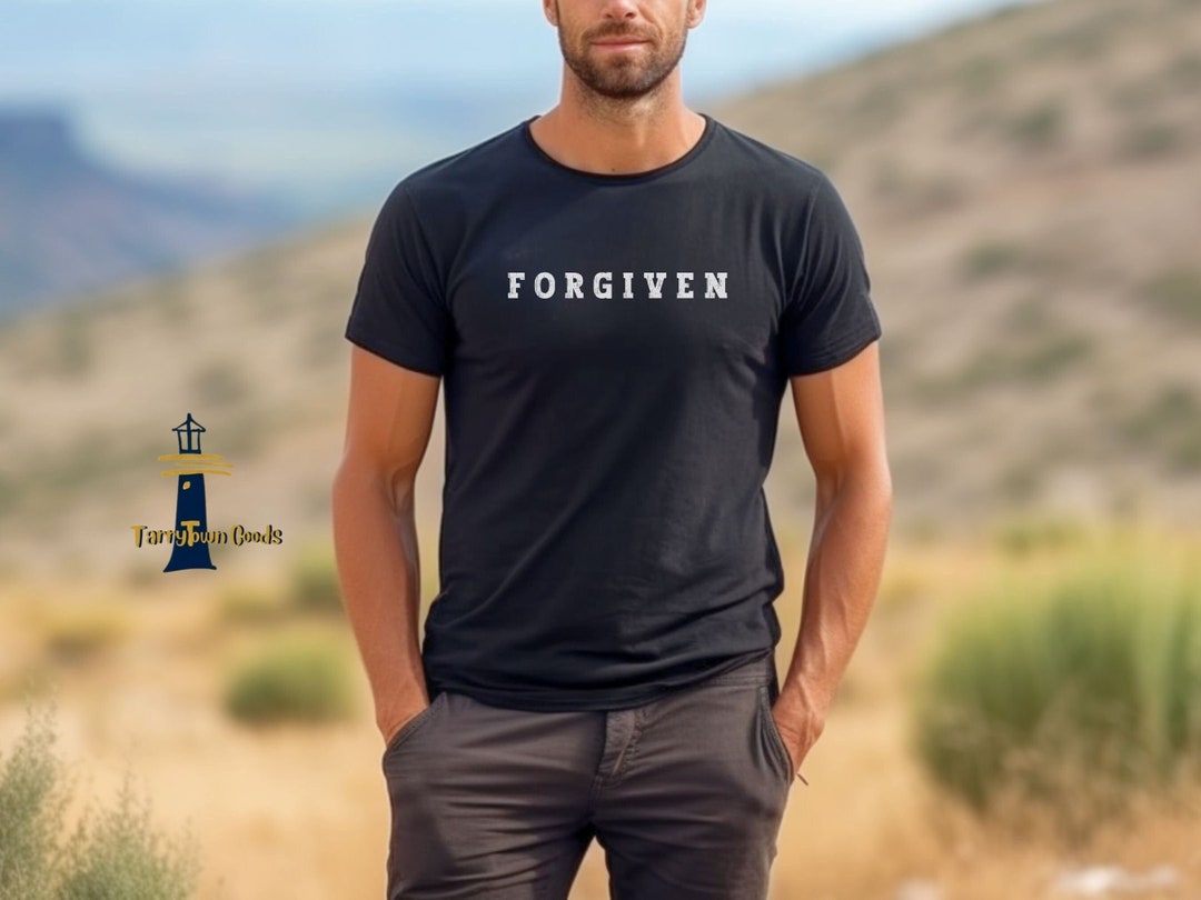Christian Forgiven Shirt,jesus Bible Study Tee,men Women Top, Religious ...