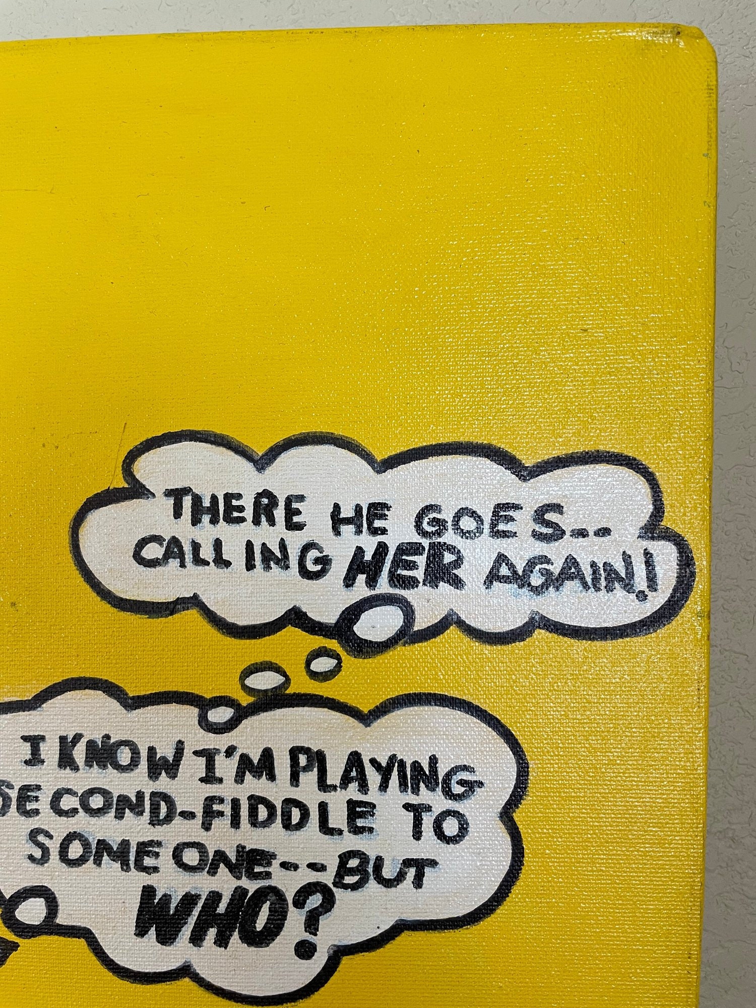 Steve Kaufman - Crying Girl There He Goes Again... Unique - Etsy