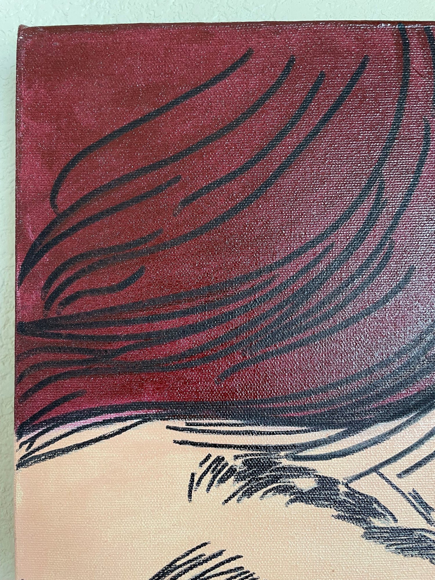 Steve Kaufman - Crying Girl There He Goes Again... Unique - Etsy