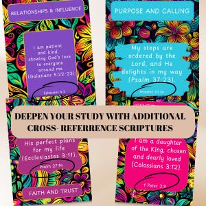 Printable Scripture Cards Gods Promises Bible Verse Encouraging Daily ...
