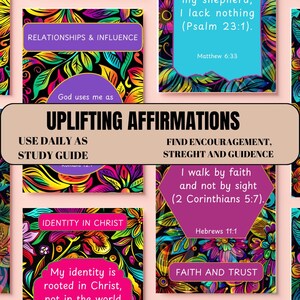 Printable Scripture Cards Gods Promises Bible Verse Encouraging Daily ...