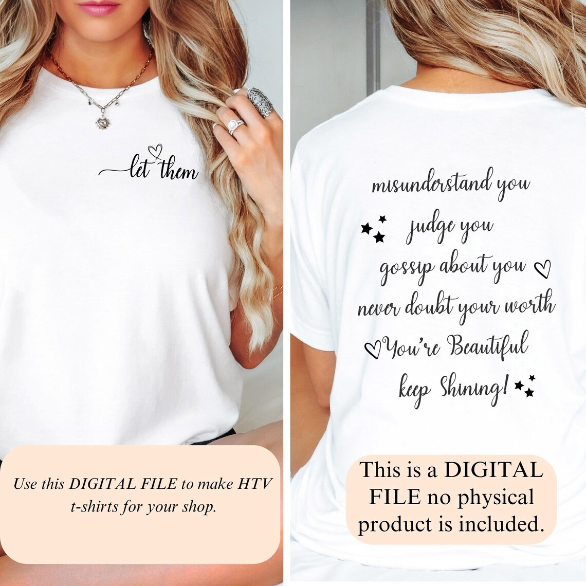 Let Them SVG PNG JPG, Keep Shining Png Svg, Inspirational Svg, Self ...