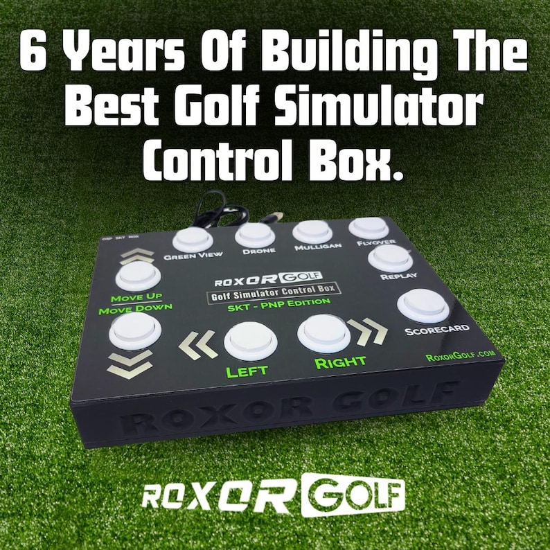 Roxor Plug & Play Skytrak Course Play Golf Simulator Control Box - Etsy