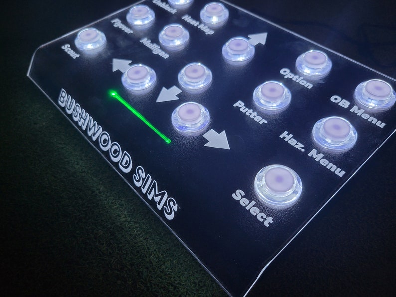 Roxor Golf 14 Button Golf Simulator Control Box With Your Logo. - Etsy