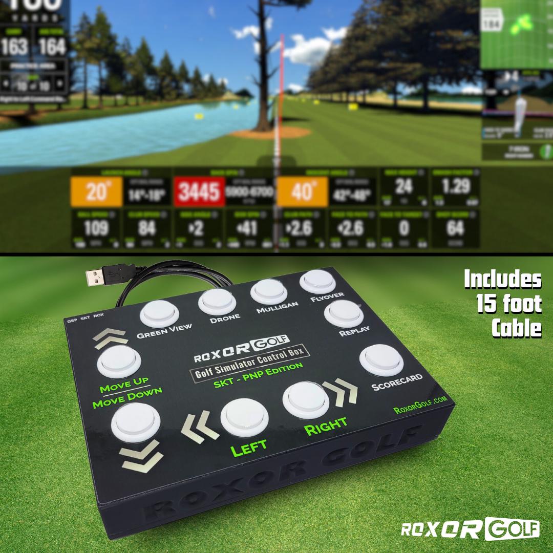 Roxor Plug & Play Skytrak Course Play Golf Simulator Control Box - Etsy