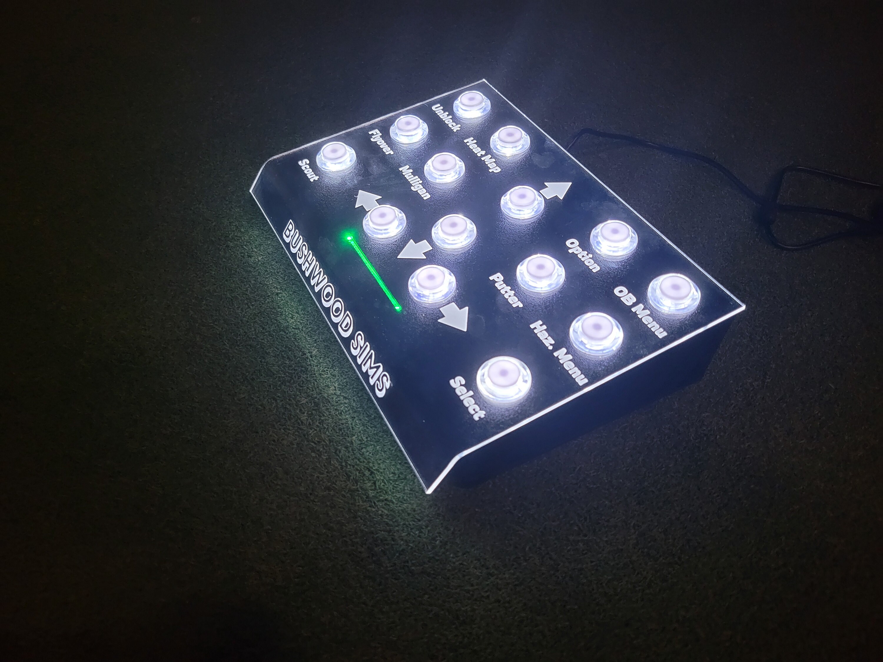 Roxor Golf 14 Button Golf Simulator Control Box With Your Logo. - Etsy