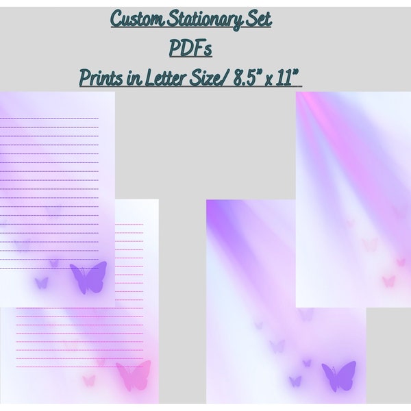 Digital Stationary - Etsy