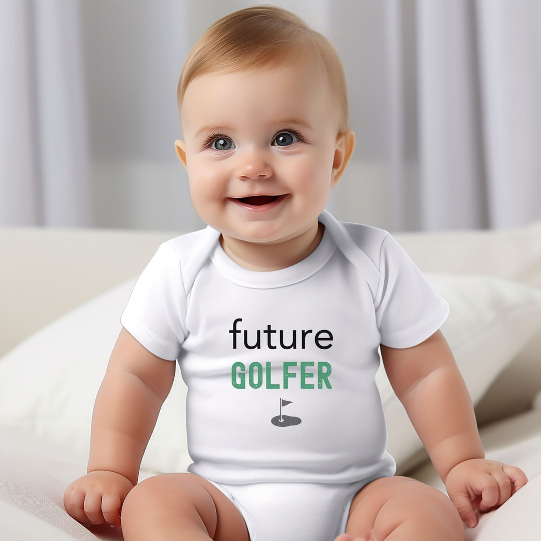 Golfer Baby Onesie, Baby Shower Gift, Baby Gifts, New Parent Gift ...