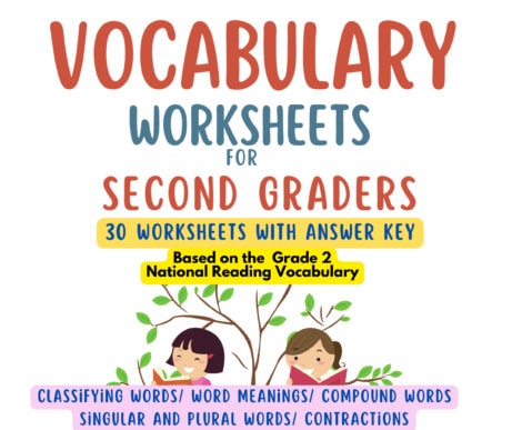 Second Grade Vocabulary Worksheets | Printable - Etsy
