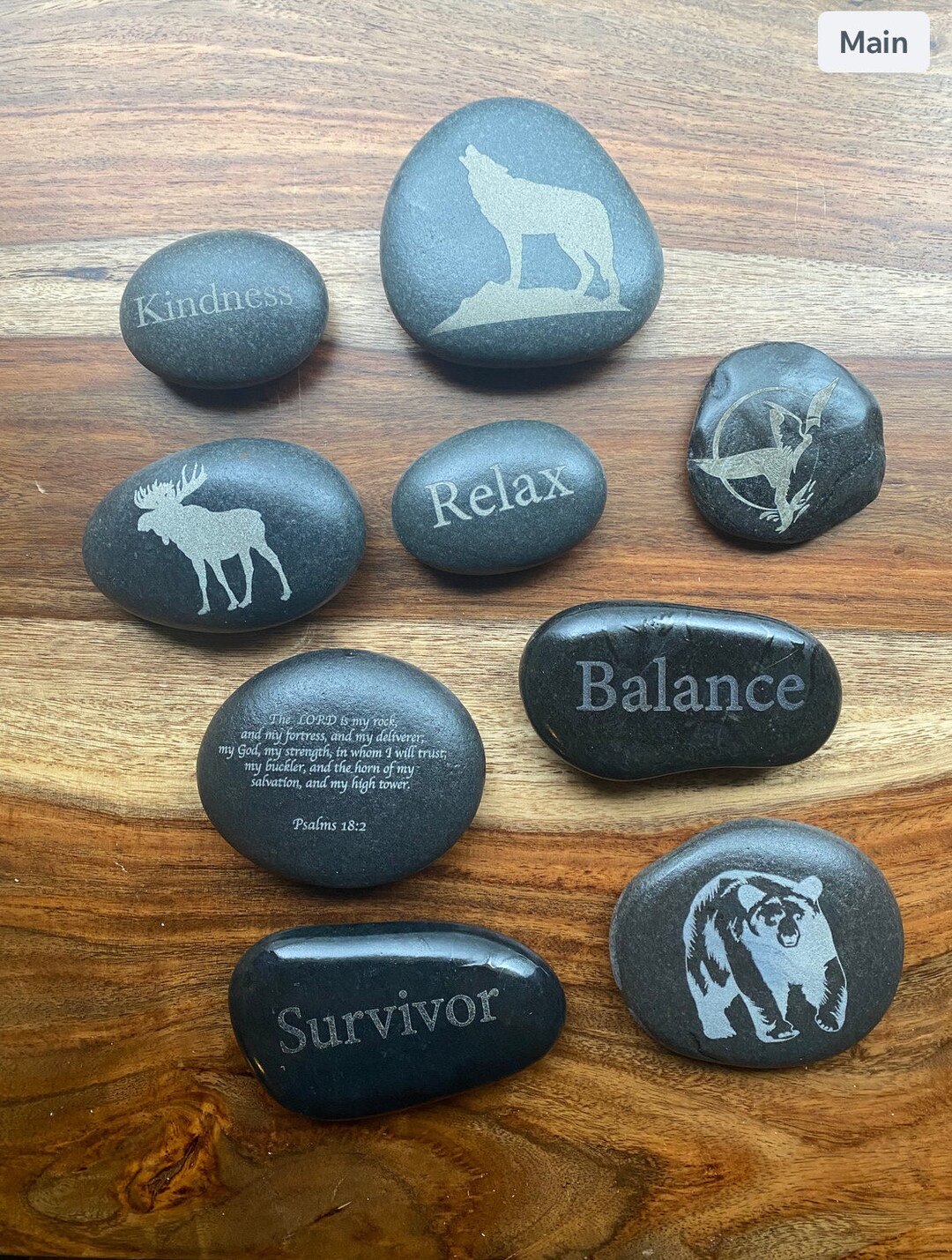 New Price Engraved Memorial Stones Custom Garden Markers, Prayer ...