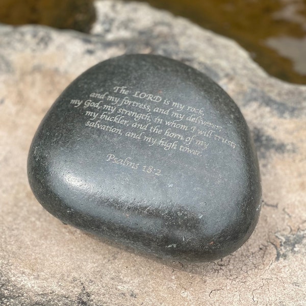 Bible Verses Garden Stones - Etsy