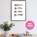 Yes I Can Yes I Have Yes I Will Positive Affirmation Inspirational ...