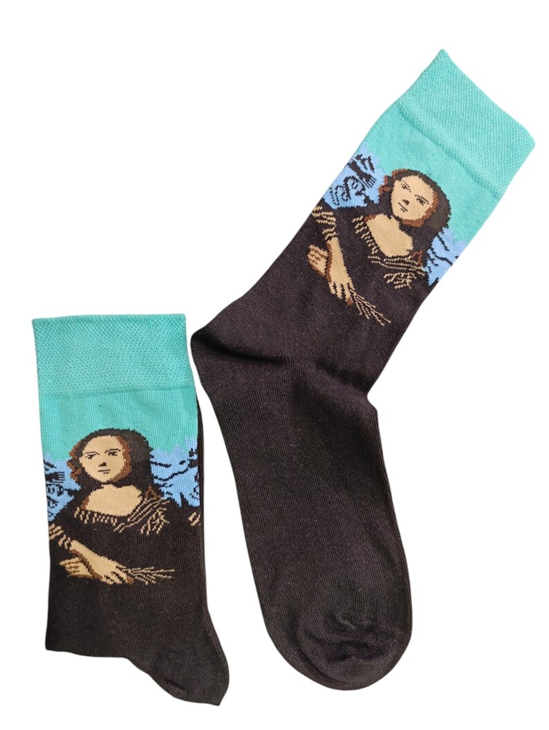 Socks Famous Paintings Funny Socks Unisex Socks Master Socks Art Gift ...