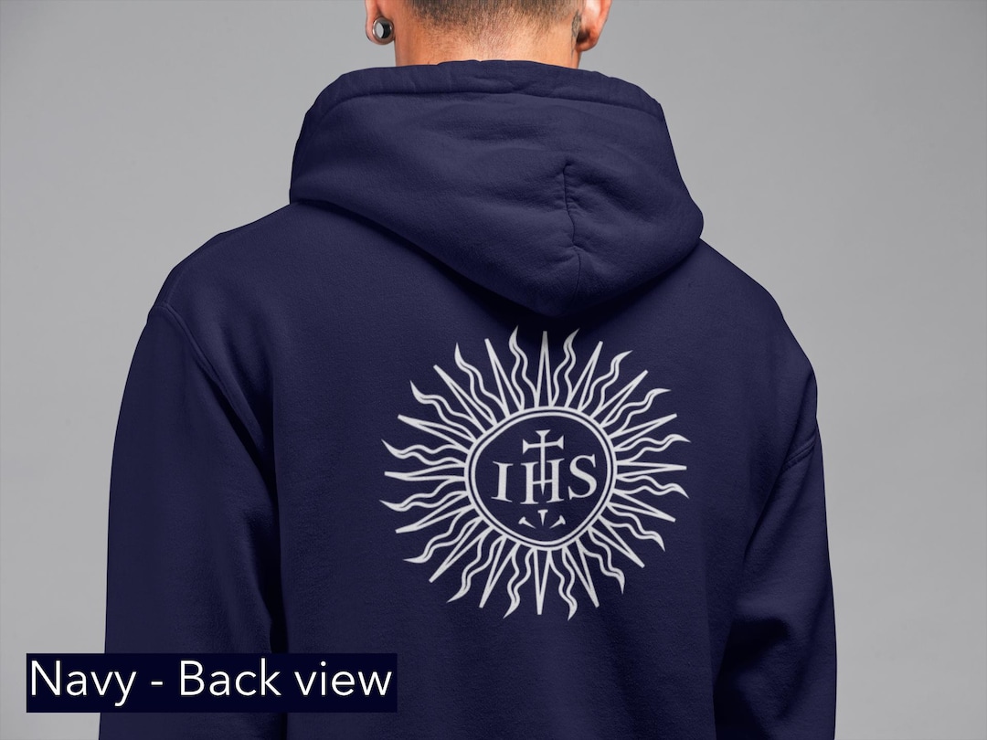 IHS Hoodie | Catholic | Symbol | Jesus | Greek | Christian | Mass ...