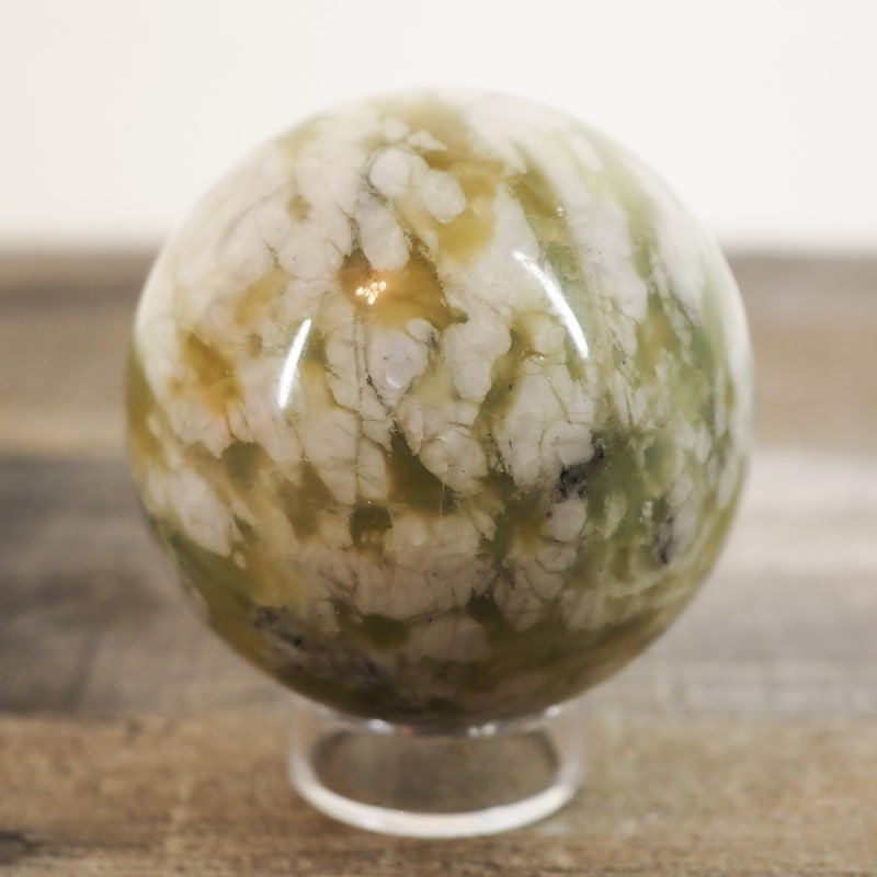 Green Jade Sphere - Etsy