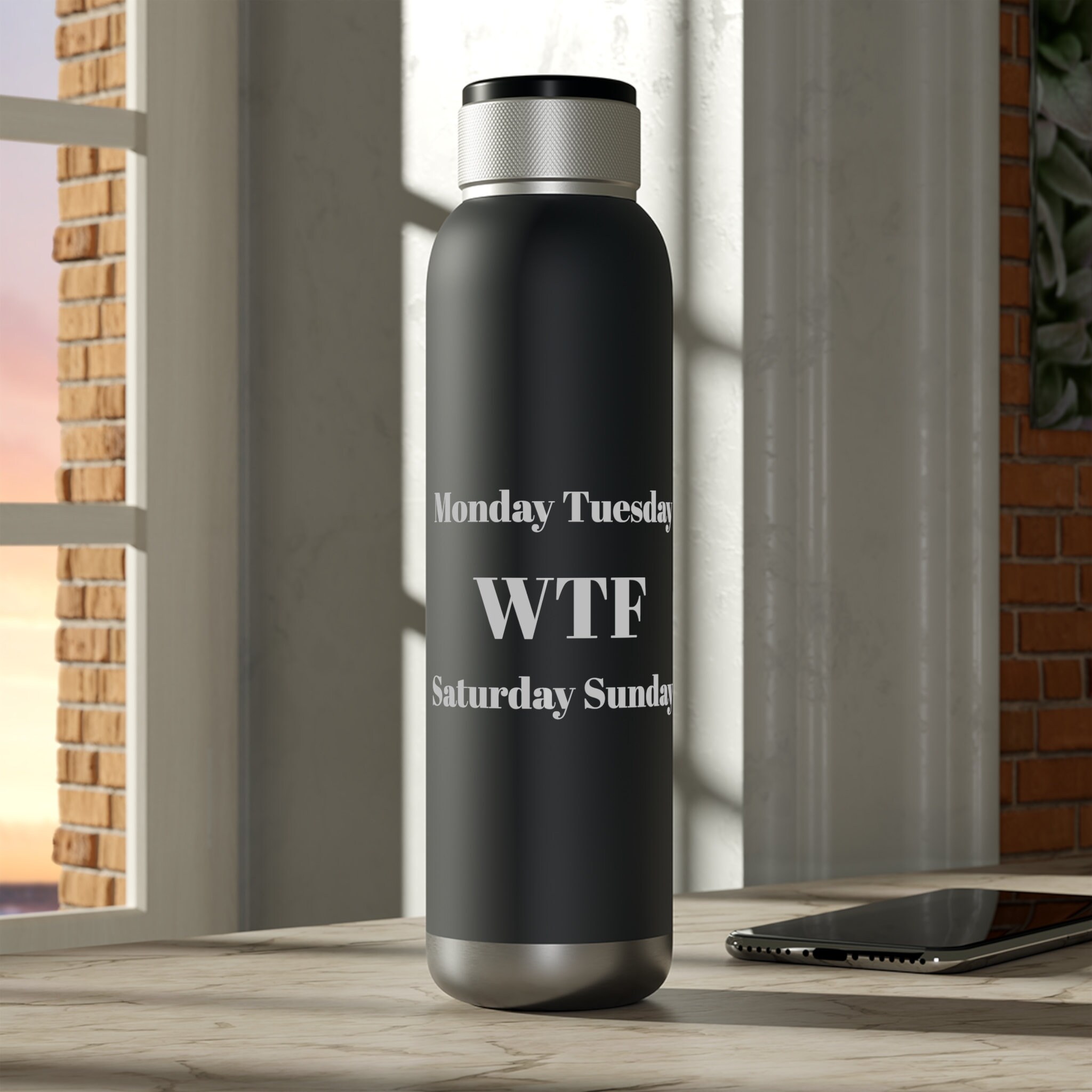 Soundwave Copper Vacuum Audio Bottle 22oz - Etsy
