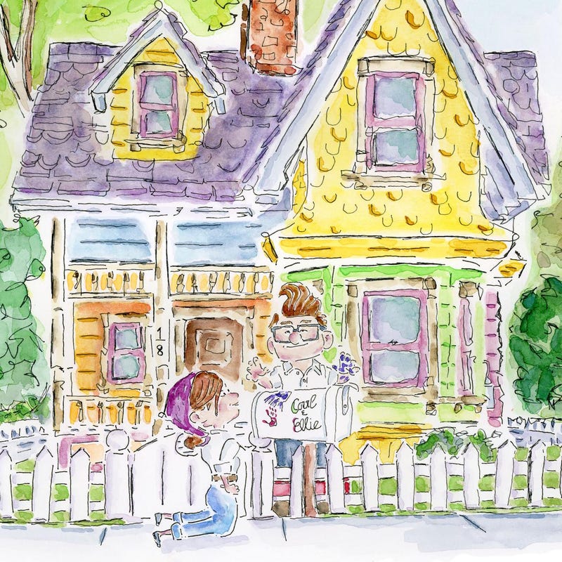 Up Movie Mailbox - Etsy