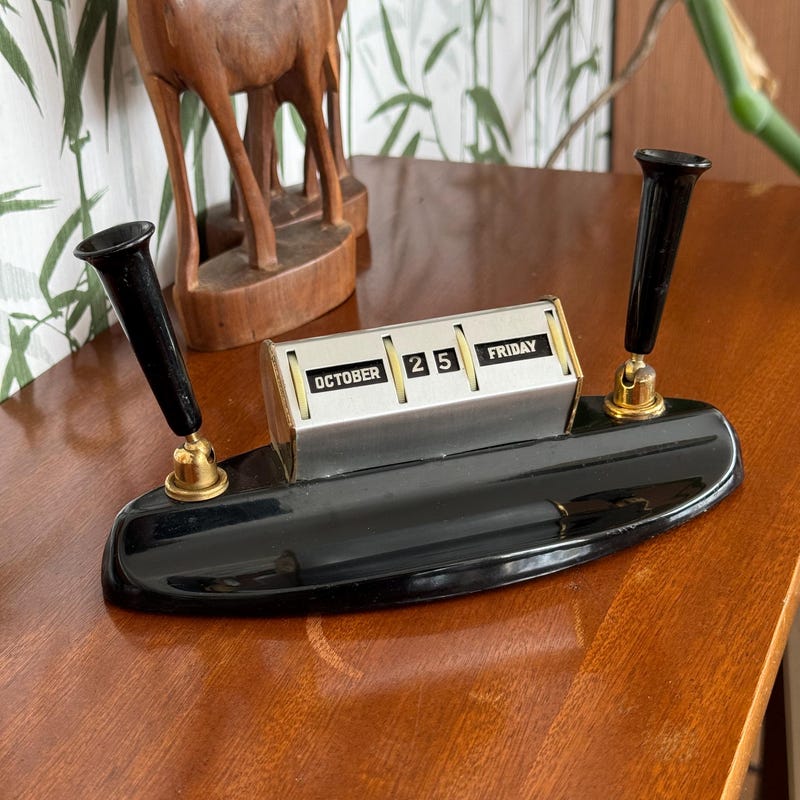Vintage Desk Calendar - Etsy UK