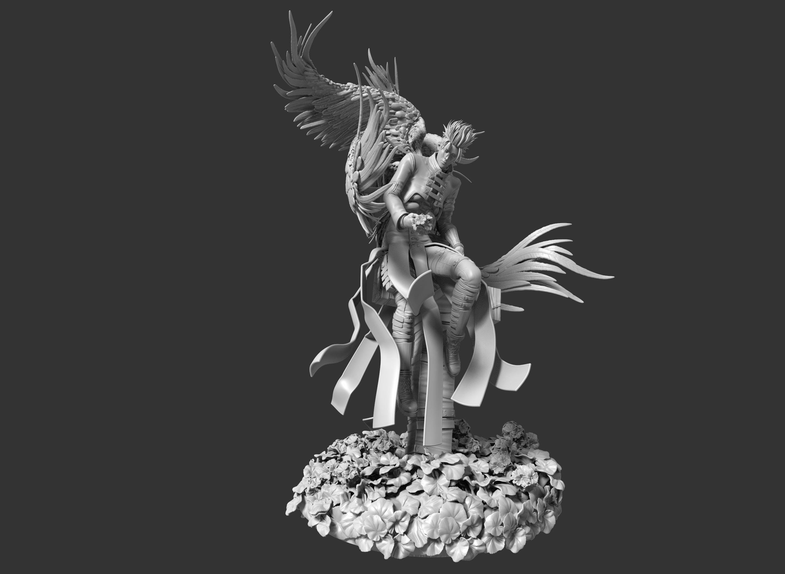 Trigun Fanart STL File for 3d Printing - Etsy