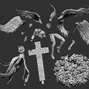 Trigun Fanart STL File for 3d Printing - Etsy