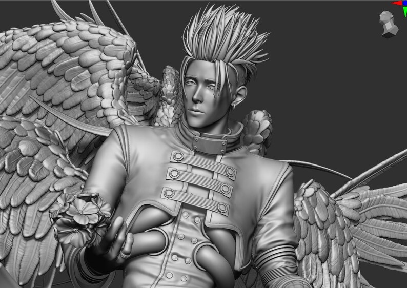Trigun Fanart STL File for 3d Printing - Etsy UK
