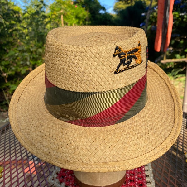 Straw Hat - Etsy