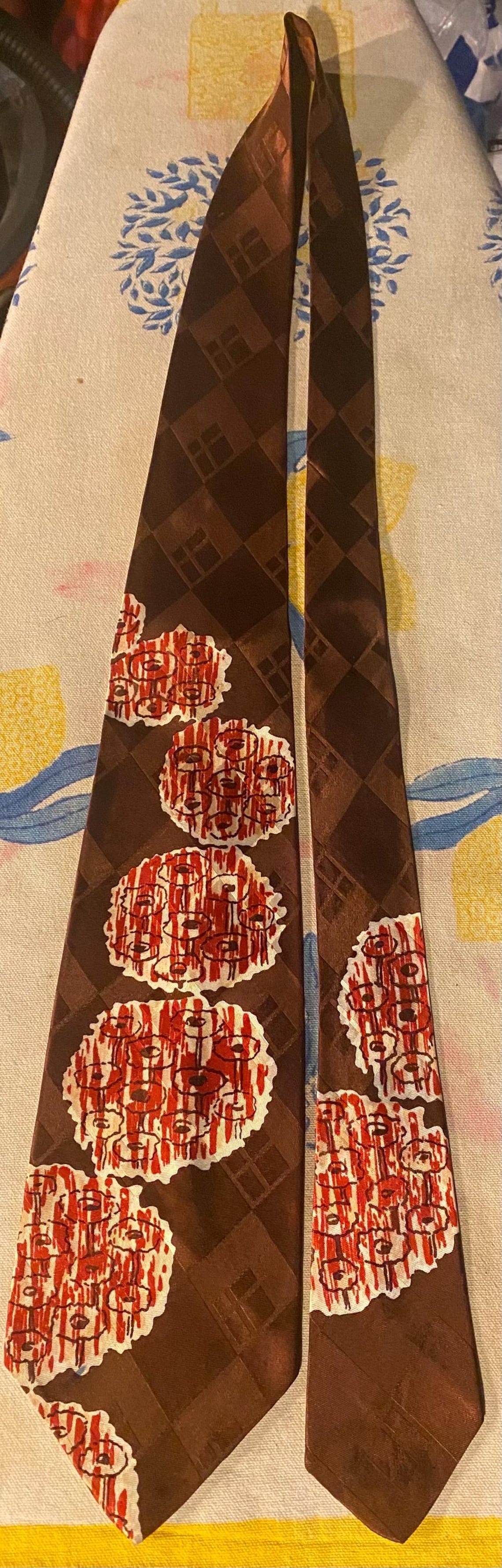 Vintage 1940’s/1950’s Necktie - Etsy