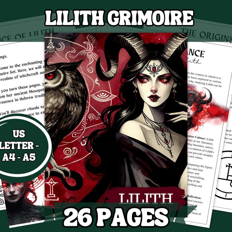Lilith Downloads - Etsy