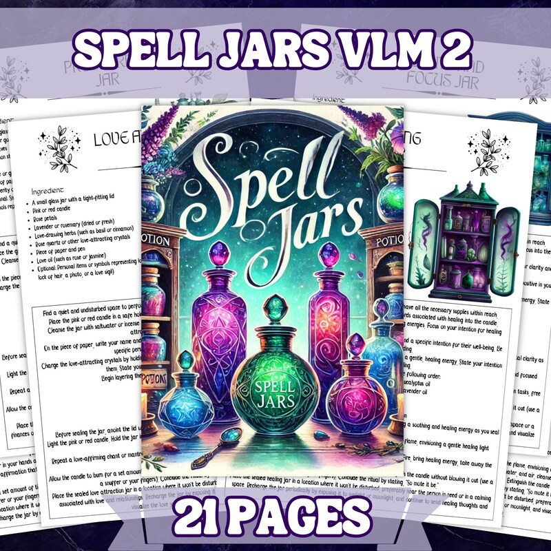 Spell Jar - Etsy