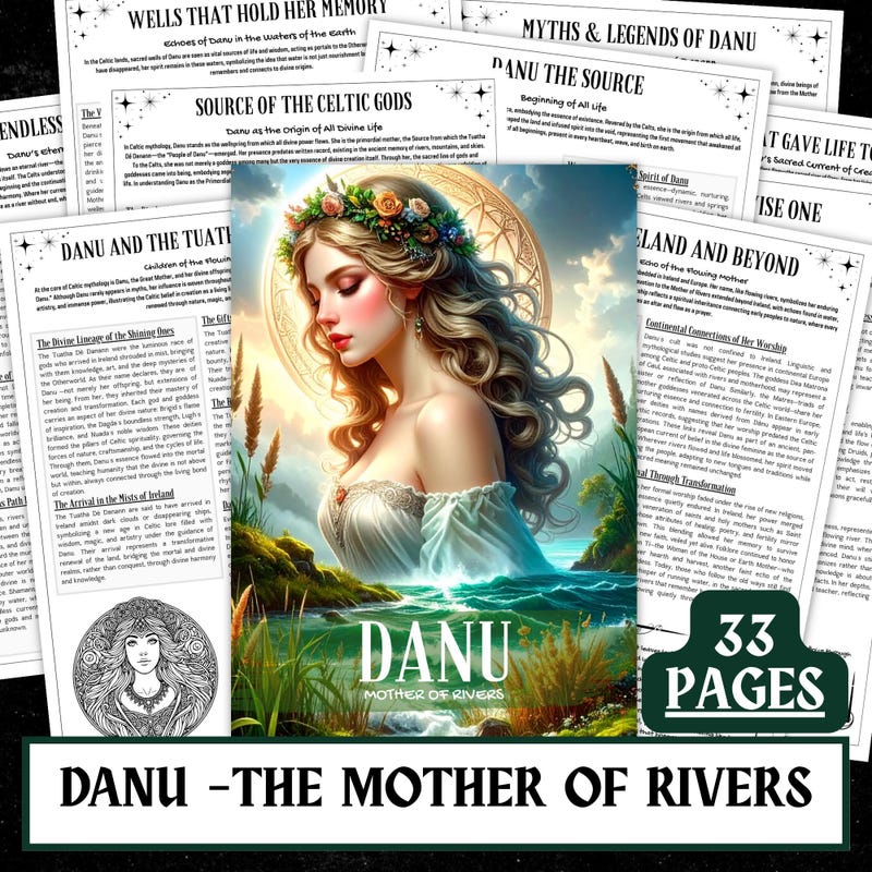 Danu Digital Grimoire - Etsy