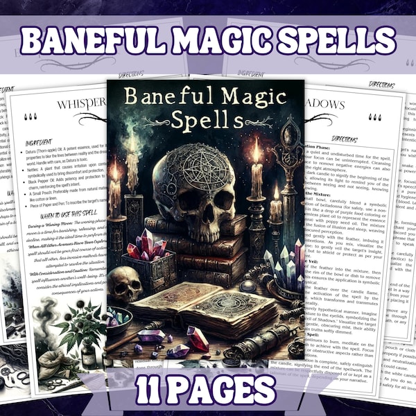 Magic Spell - Etsy