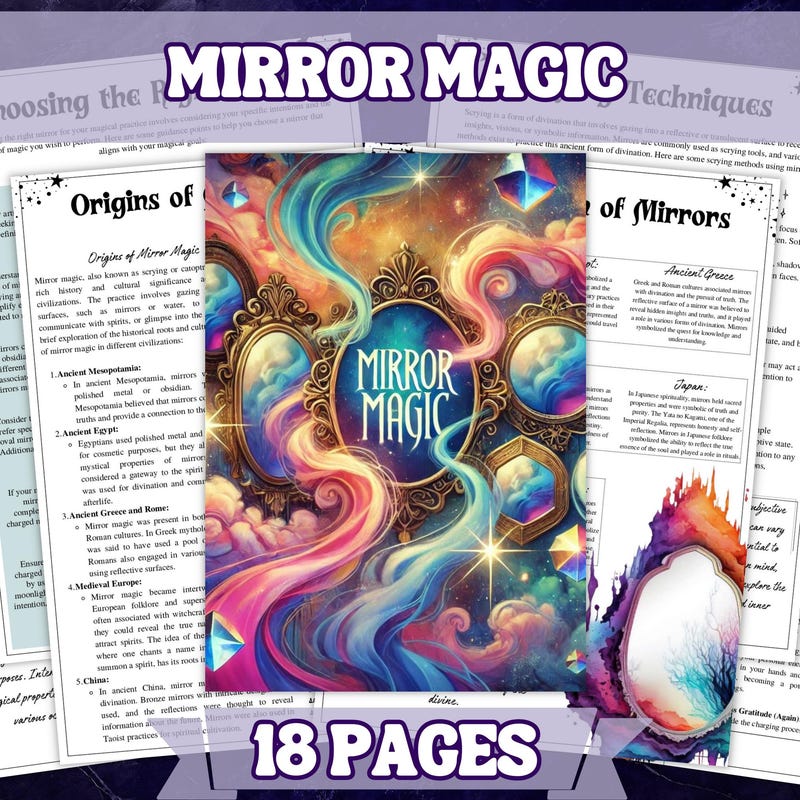 Book of Mirrors - Etsy