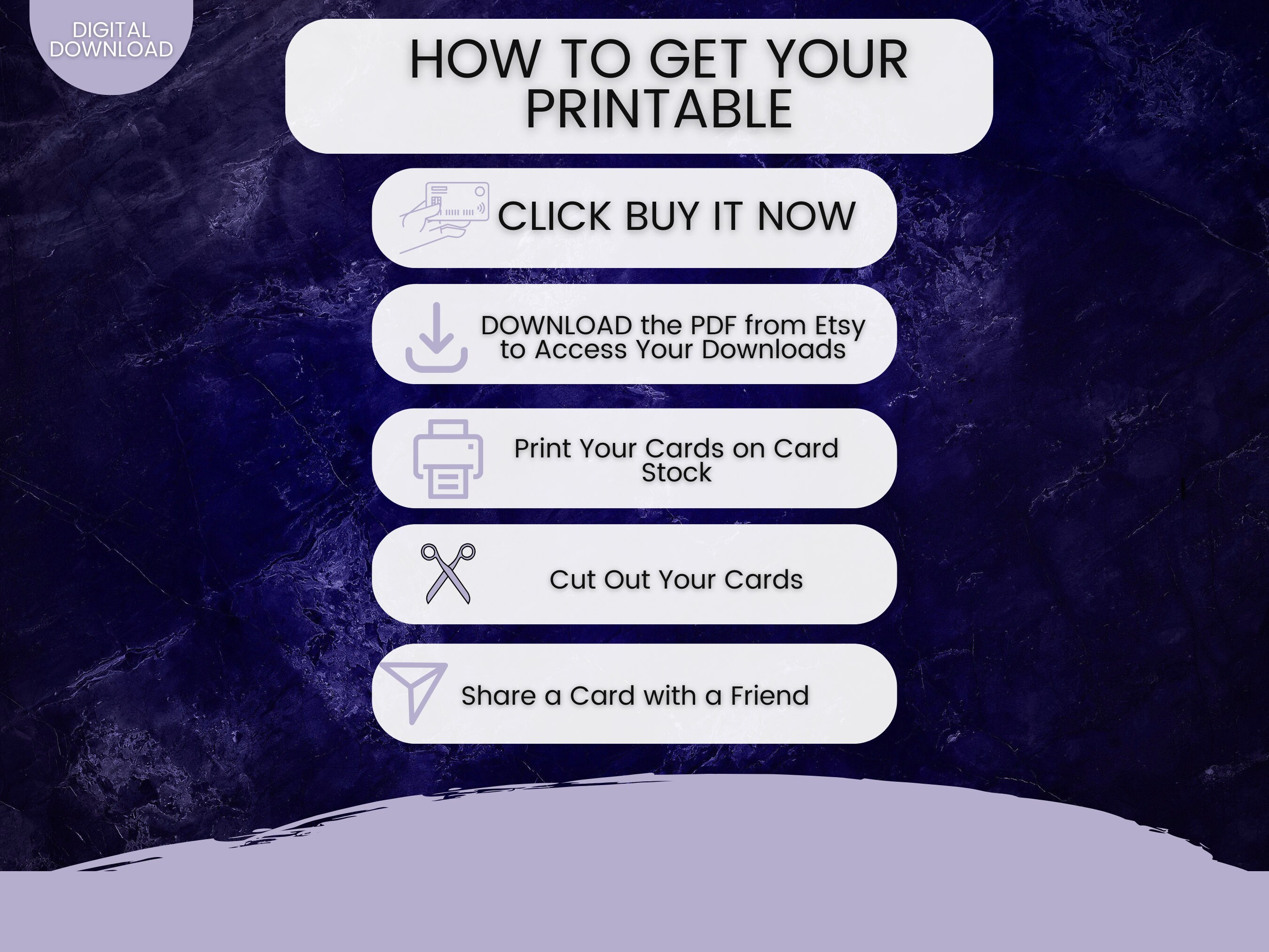 Printable Elder Futhark Rune Meaning Cards Set , Rainbow Moonstone ...