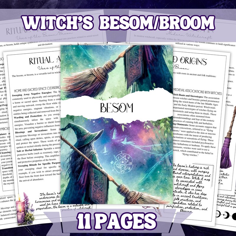 Besom Broom - Etsy