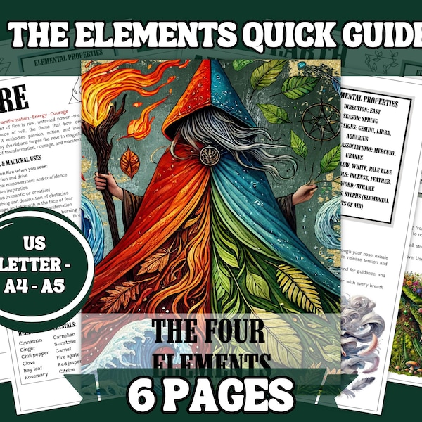 Four Elements - Etsy
