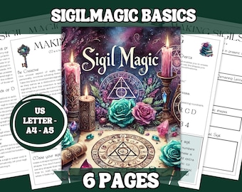 Sigil Grimoire Pages - Etsy