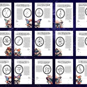Powerful Sigil Magic Bundle , Printable Grimoire Pages , Intro to ...