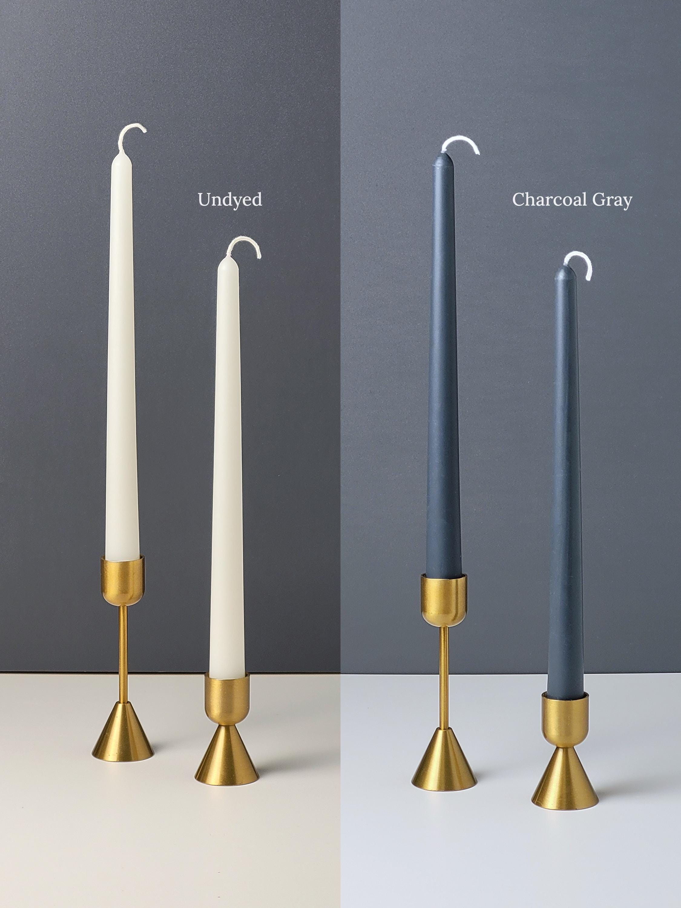 Rich Colored Taper Candles, Taper Candlesticks, Beeswax Soy Blend ...