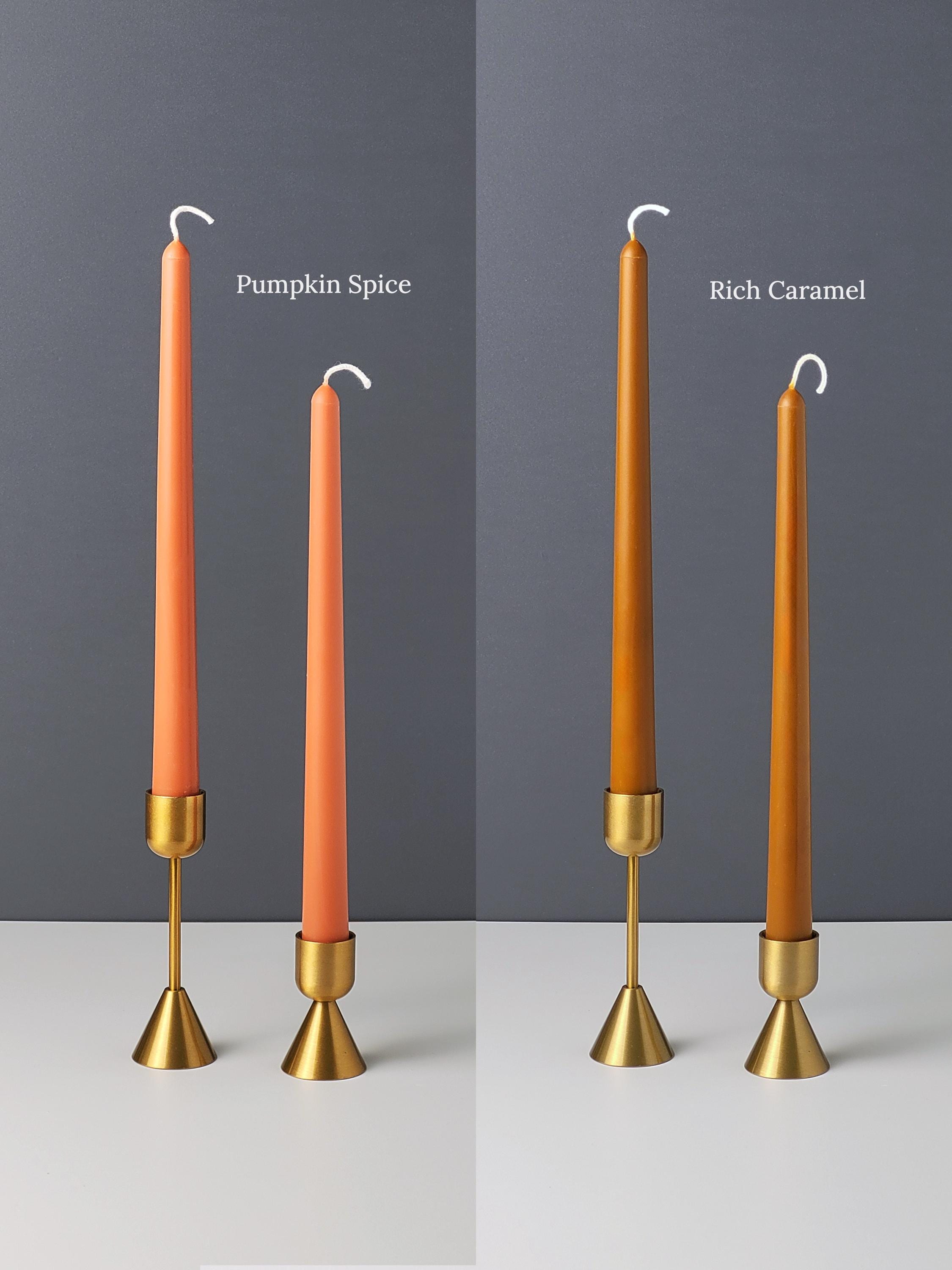 Rich Colored Taper Candles, Taper Candlesticks, Beeswax Soy Blend ...