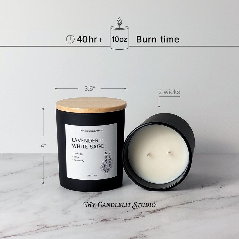 Pine Forest Soy Candle: Traditional Pine Scents, Phthalate-free, Gift ...