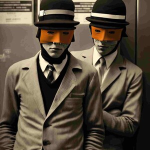 Bank Robbers Vintage Posters Prints Wall Art Modern Home Room Bar Decor ...
