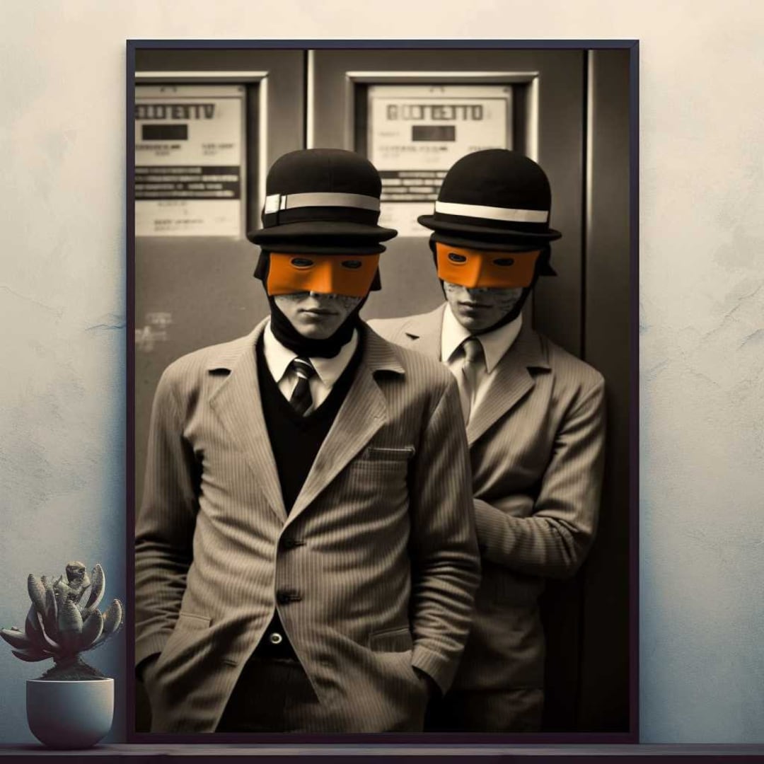 Bank Robbers Vintage Posters Prints Wall Art Modern Home Room Bar Decor ...